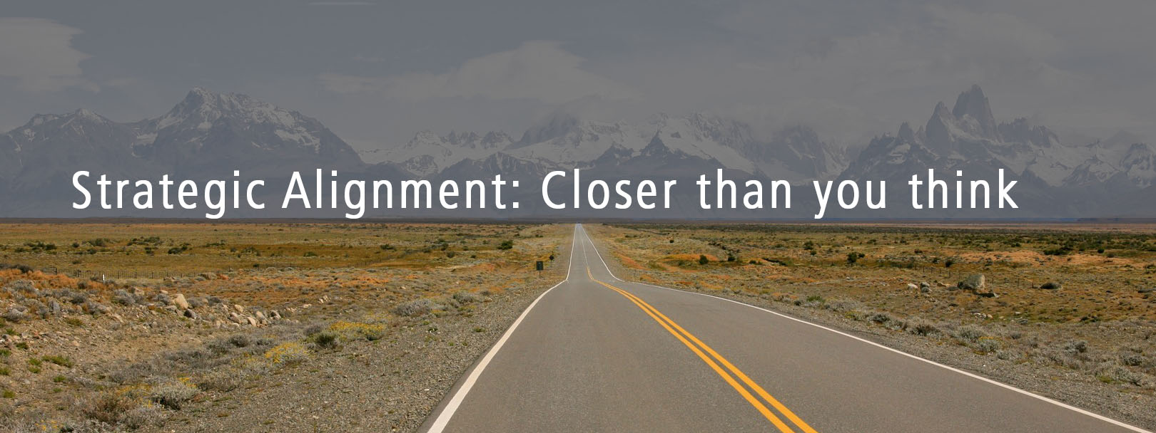 Whitepaper - The Road to Strategic Alignment: Creating a Line of Sight